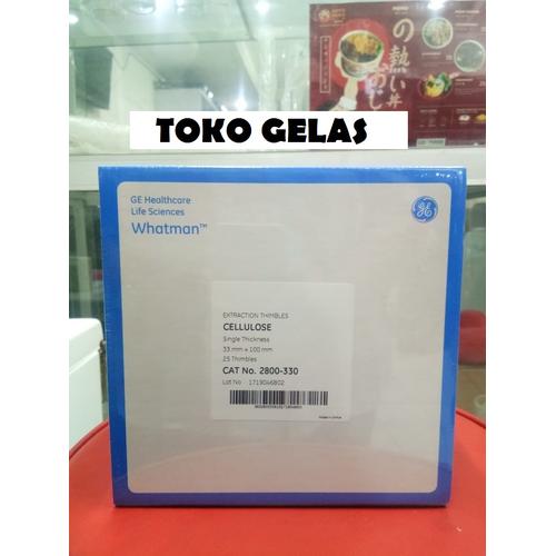 Jual 2800-330 Cellulose Soxhlet Extraction Thimble,single 1mm wall ...