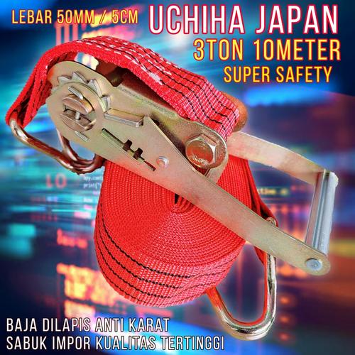 Jual Trek belt tali pengikat barang sabuk webbing lashing rachet webing ...