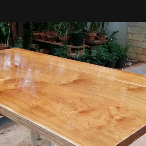 Jual top table papan kayu jati asli prefinished 120x60x3cm - Kab ...