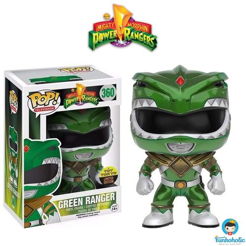 Promo Funko POP! Power Rangers - Green Ranger (Metallic) (Toy Tokyo ...