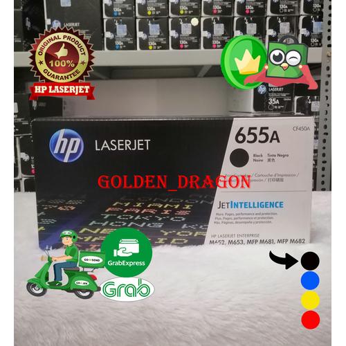 Jual Toner HP Laserjet M652,MFP M681 / Toner 655A [CF450A] Black ...