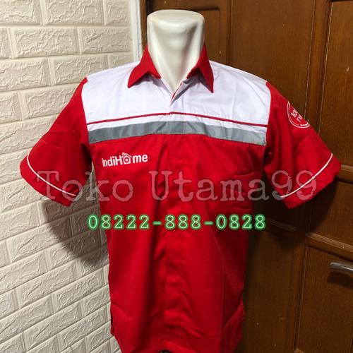 Jual Baju Teknisi INDIHOME Merah Putih seragam Sales INDIHOME - Kota ...