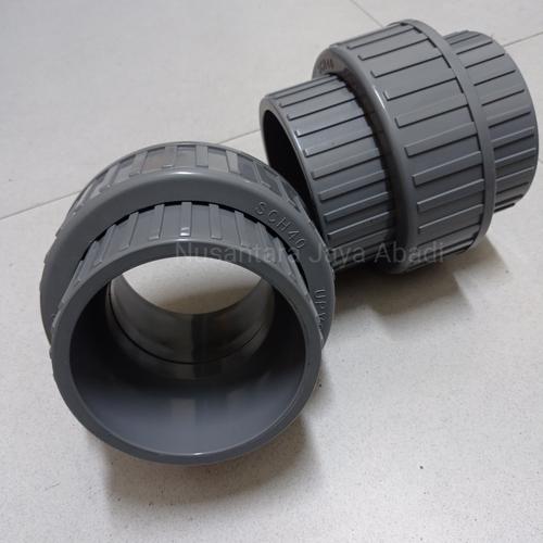 Jual Watermur / Union PVC 2 1/2" inchi - Union Socket PVC 2.5 ...