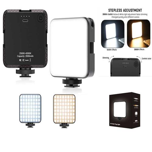 Jual Rechargeable portable VLOG LED Lighting Handphone video Flash ...