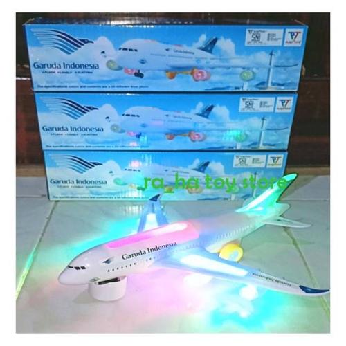 Jual Mainan Pesawat Garuda Indonesia Dilengkapi dgn suara dan lampu ...