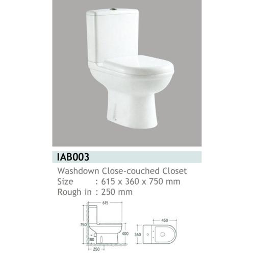 Jual DUX IAB003 DUAL FLUSH KLOSET DUDUK TOILET - White - Kota Surabaya ...