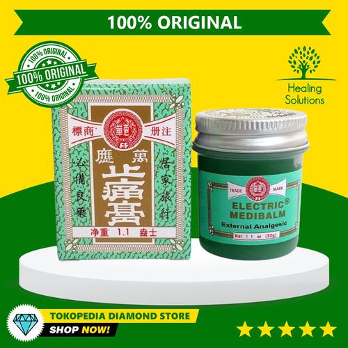 Promo Fei Fah Electric MediBalm Balsem 30g - Made in Singapore - Extra ...