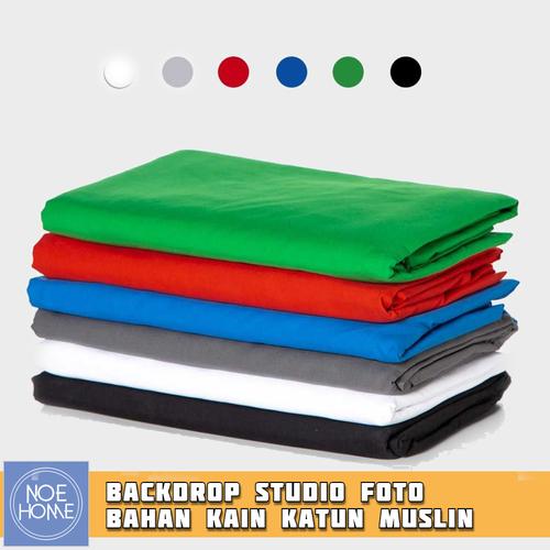 Jual Backdrop Foto Studio Kain Katun Green Screen Background Stand ...
