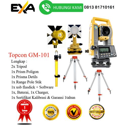 Jual Topcon GM101 / Total Station Topcon GM 101 Garansi 1 Tahun ...