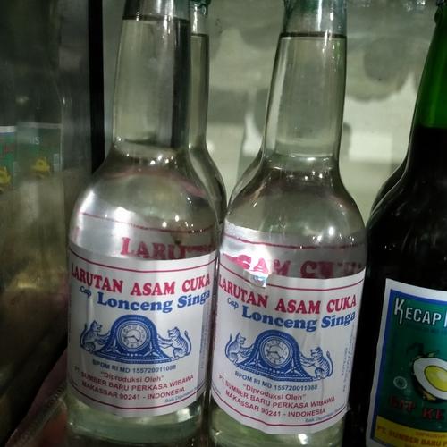 Jual Larutan cuka (untuk makanan) cap Lonceng Singa 620 ml - Kota ...