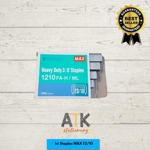 Jual Isi Staples Max 1210 FA-H/ML Heavy Duty atk - Jakarta Barat ...