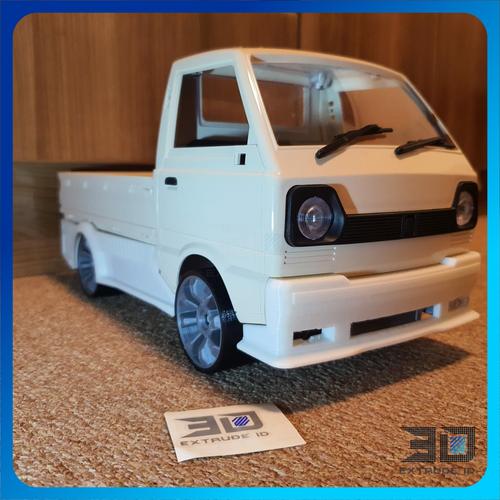 Jual WPL D12 Bodykit + Intercooler Radiator + Roof Spoiler Remote ...