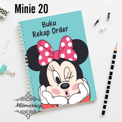 Jual Buku Rekap Order / Buku KAs BELI 2 Buku GRATIS PEN GEL 020 - Ring ...