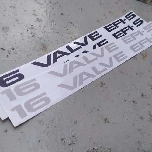 Jual sticker toyota corolla 16 valve efi s - Kota Bandung - Stickerrun ...
