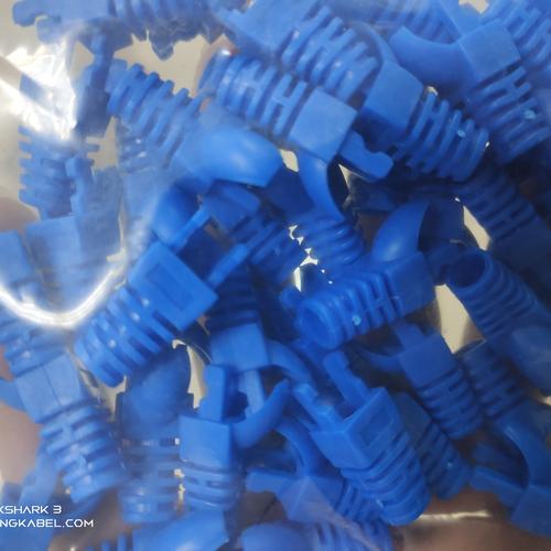 Jual plug boot rj45 cat 5e cat 6 isi 50pcs Biru - Jakarta Pusat ...