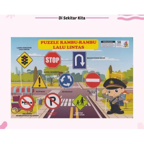 Jual Puzzle Rambu Lalu Lintas - Kab. Sleman - arowbook | Tokopedia