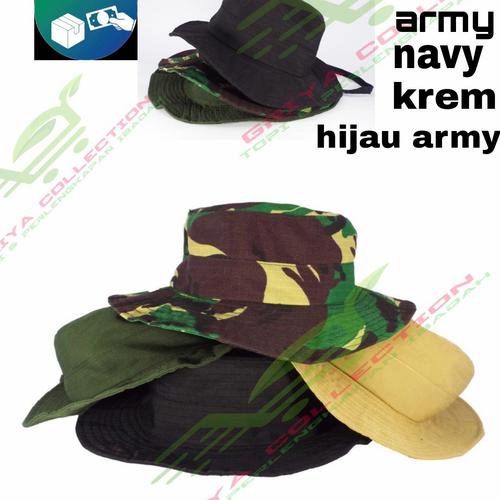 Jual Topi Rimba / Topi Outdor / Topi Lapangan / Topi Kebun / Topi ...