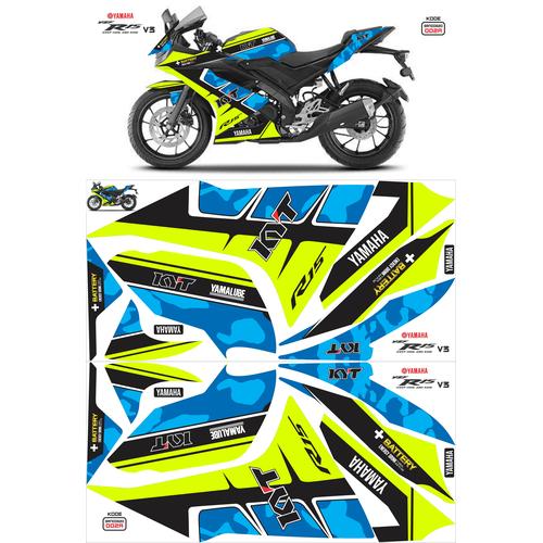 Jual Sticker striping R15 V3 Army Semi Decal - Kota Bandung - dn ...