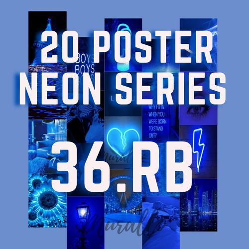 Jual AESTHETIC POSTER || AESTHETIC NEON || POSTER DINGING - 20 PCS ...