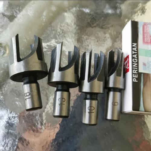 Jual mata bor pembuat dowel / Plug Cutter / Barrel Cork Drill Bit - Kab ...