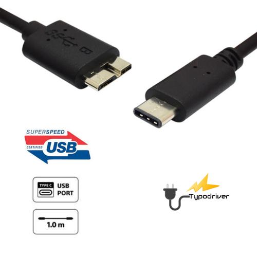 Jual Kabel Cable USB 3.1 Type C To Micro B HDD Hard Disk External ...
