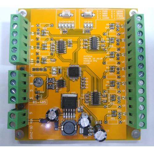Jual OUTSEAL Analog Input 12bit Expander MODBUS RTU RS485 - Kab ...