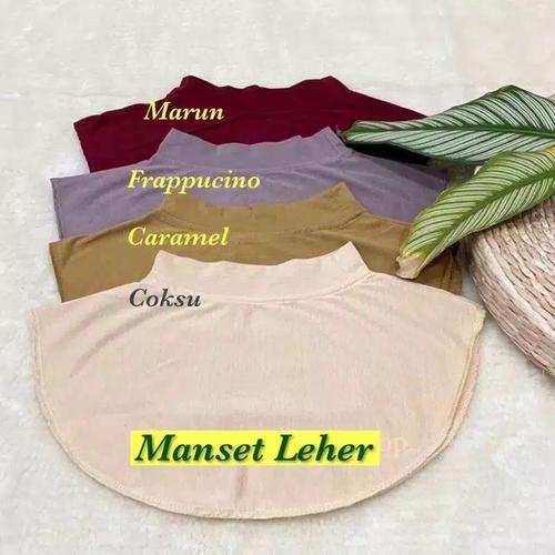 Jual Manset Leher Kaos Rayon Premium - dusty pink - Jakarta Barat ...