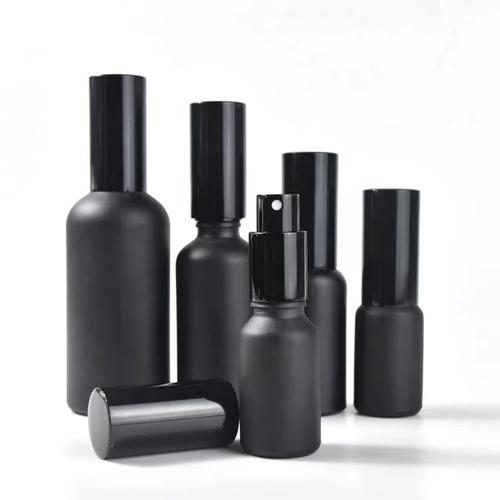 Jual Botol spray kaca hitam tebal premium 20ml/30ml/50ml - spray gold ...