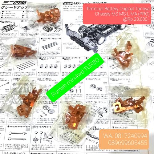 Jual Terminal Battery Chassis PRO MS MSL MA Original Tamiya - Jakarta ...