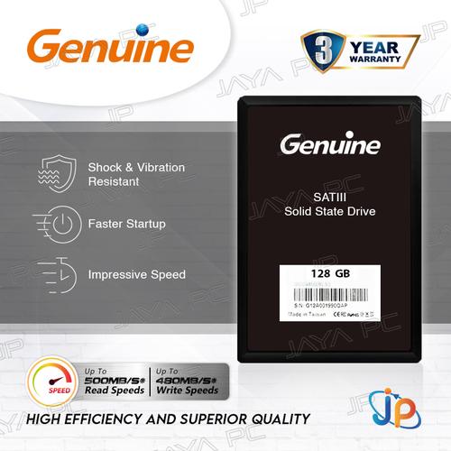 Jual Genuine SSD 128GB Sata 3 - SSD 3D Nand 128 GB 2.5" - Jakarta Pusat ...