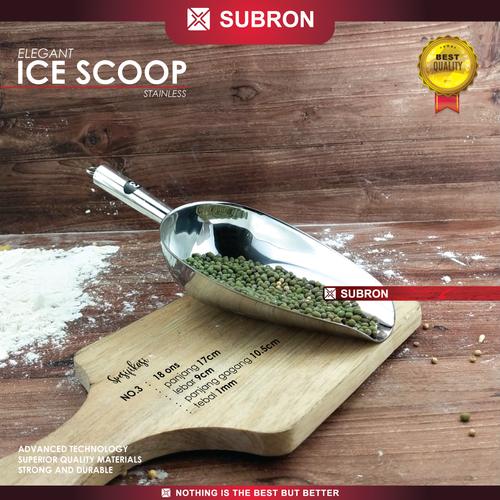 Promo SUBRON Ice Scoop Sekop Es Sekop Tepung Ice Shovel Flour No.3-5 ...