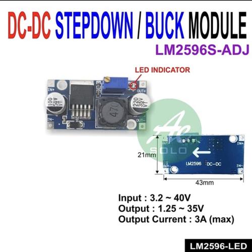 Jual Modul dc step down LM2596S - Kota Denpasar - King Wijaya ...