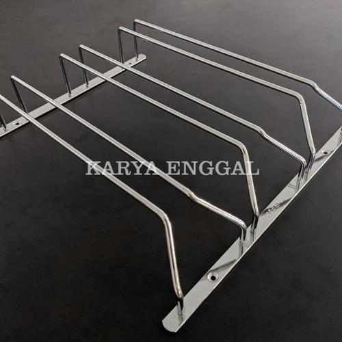 Jual Gantungan Gelas/Glass Holder/Rak Gantung/Rak Gelas Minibar 3 rail ...