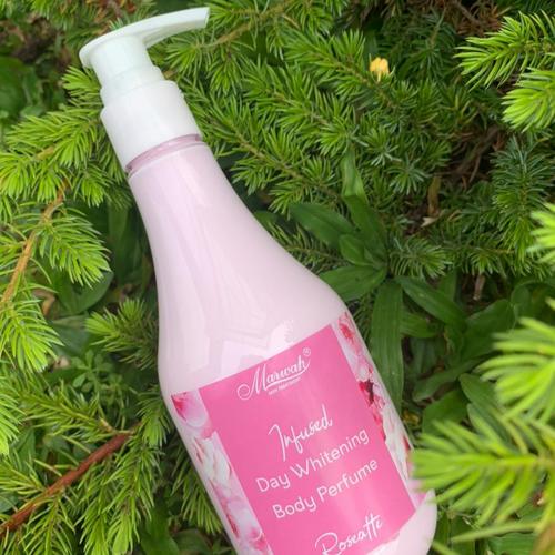 Jual HAND BODY LOTION INFUSED DAY WHITENING BODY PARFUM MARWAH - GREEN ...