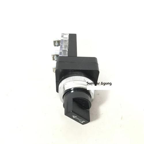 Jual Selector Switch Push Button 2 Posisi 25mm 6A 250VAC 600V Max ...