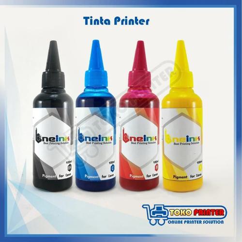 Jual Tinta Canon Pigment Anti Luntur ONE ink - Biru - Jakarta Barat ...