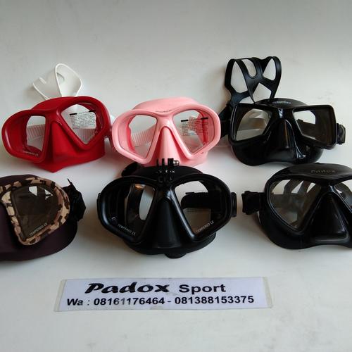 Jual mask ultra low freedive scuba masker selam dive diving snorkling ...