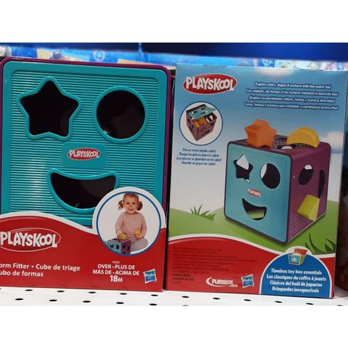 Jual sale mainan: playskool cube shape fitter - Jakarta Barat ...