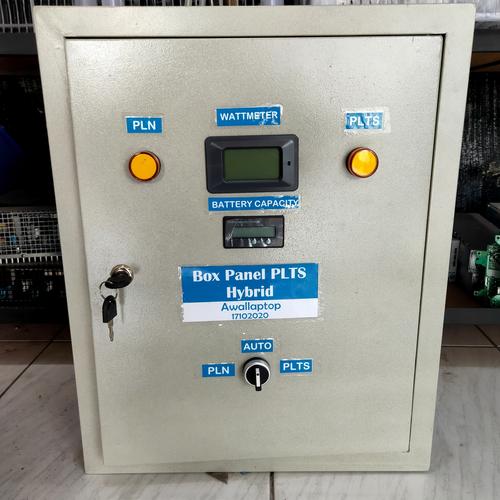 Jual box panel PLTS hybrid 3000w dg MPPT 60A full otomatis 24V 48V PSW ...