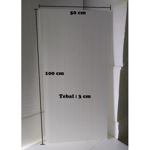 Jual Styrofoam Gabus Stereofoam Lembaran - Packing / Mading (100x50x 3 ...