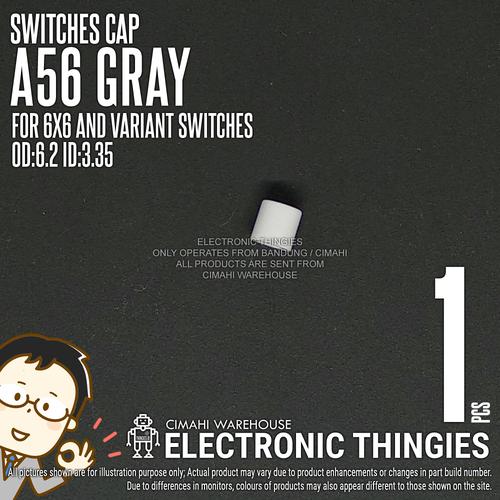 Jual A56 6x6 WHITE MICRO SWITCH CAP TOPI TACTILE BULAT PUTIH - Kota ...