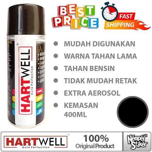 Jual CAT SEMPROT HARTWELL 109 BLACK / HITAM (SEJENIS PILOX SAMURAI ...