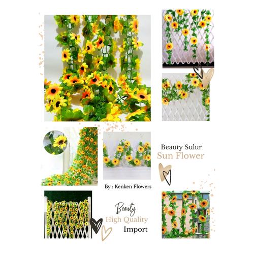 Jual Bunga Matahari Sulur Beauty Artificial Dekorasi Import Murah ...