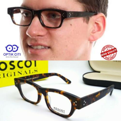 Jual frame kacamata pria kotak moscot hyman premium grade original ...