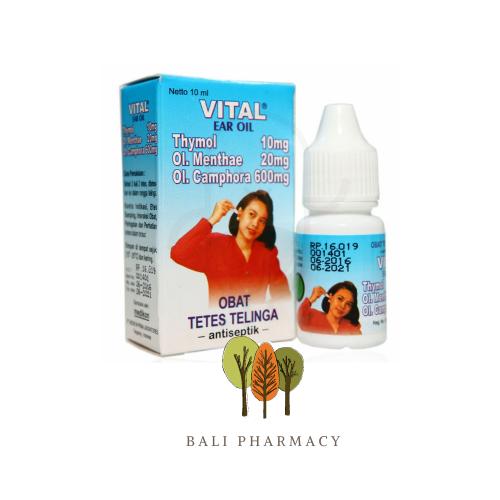 Jual VITAL Ear Oil Ear Drop Tetes Telinga Antiseptik 10mL - Kab. Badung ...