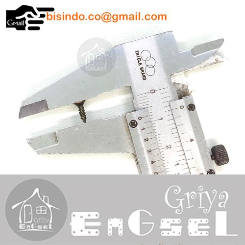 Jual Sekrup Mini Antik/5x8/Sekrup Engsel Kuncian/Sekrup Kecil Kotak ...
