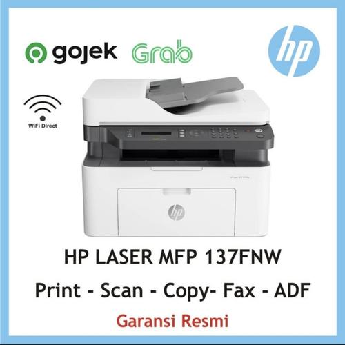 Jual printer HP 137 FNW laserjet mono (scan copy folio) wifi - Kab ...