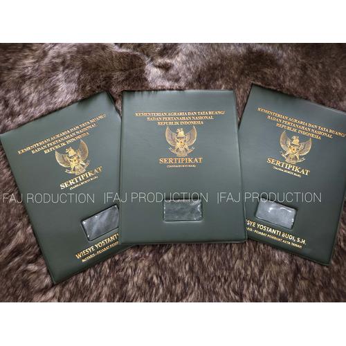 Jual Map Sampul Sertipikat Dengan nama Notaris - Kota Bandung ...
