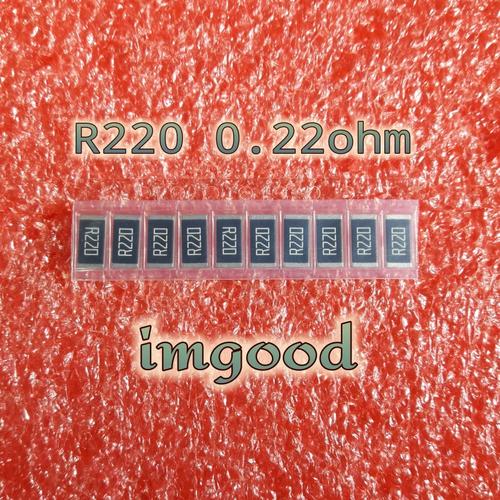 Jual Resistor R220 0.22 ohm size 2512 smd - Kota Medan ...