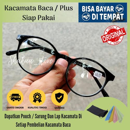 Jual Kacamata Minus bulat tebal/frame bulat/lensa minus/bingkai frame ...